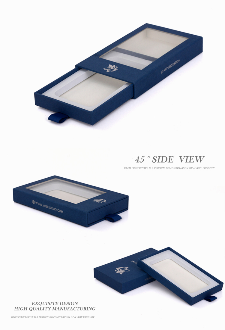 Custom Printed Paper Sliding Drawer Box For Phone Case Packaging ...