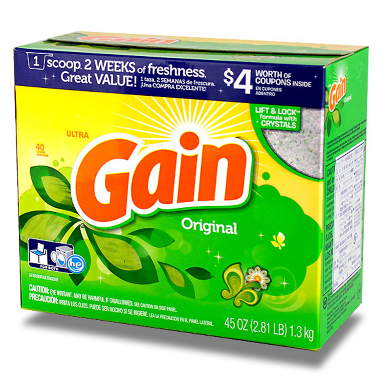 Custom paper packaging box for washing powder - Guangzhou Yison ...
