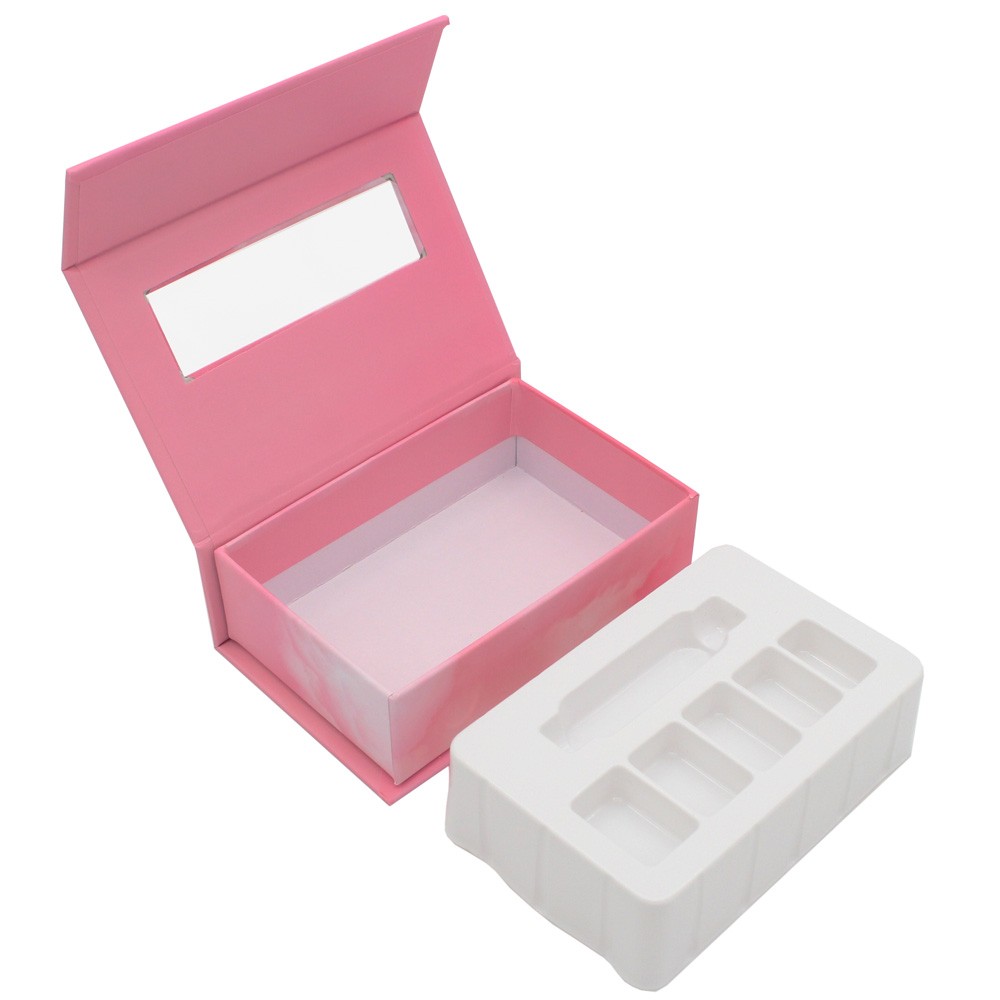 Your Brand Cardboard Paper Nail Packaging Box With Blister - Guangzhou ...
