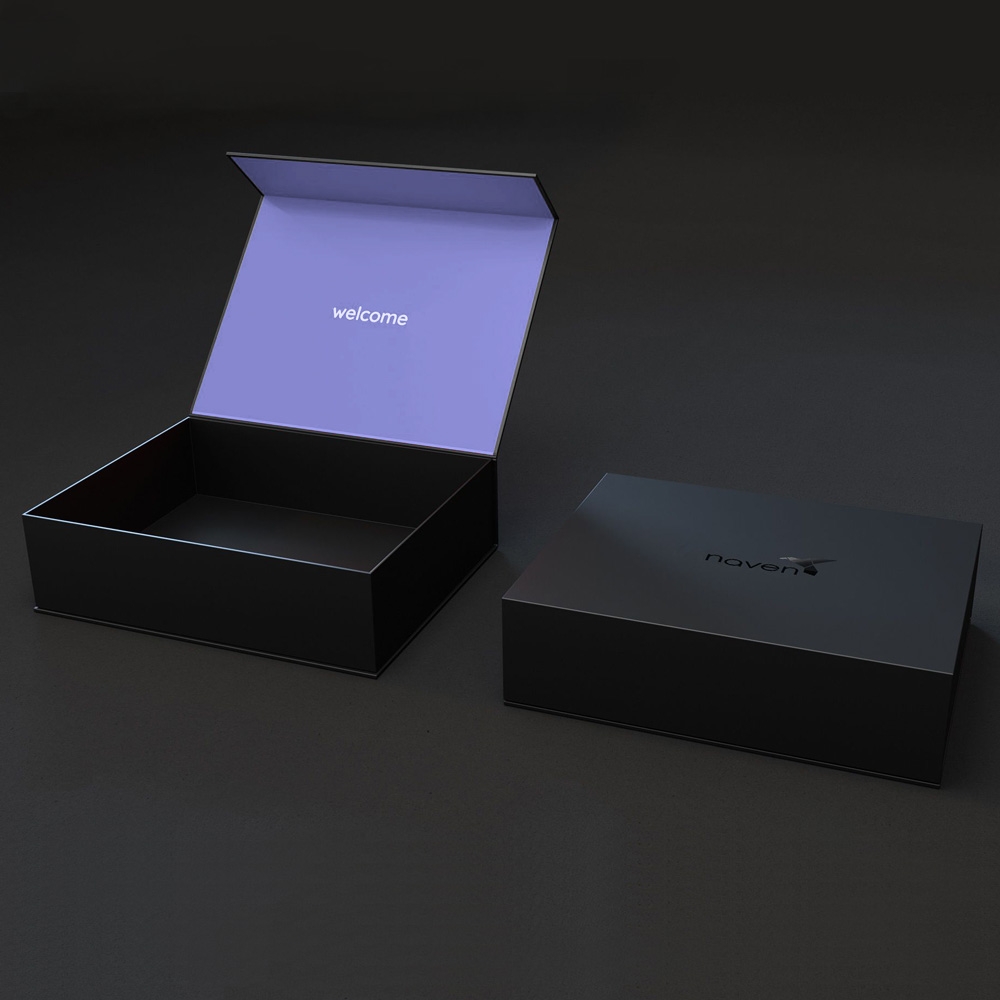 Rigid box with magnetic closing lid - Guangzhou Yison Printing Co.,Ltd