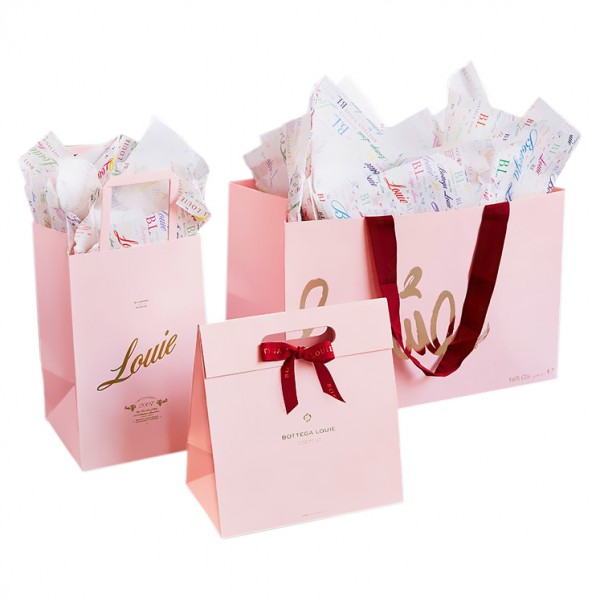 Personalised luxury boutique giftbag packaging gift bags custom logo ...